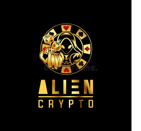 Basic RGB alien crypto stock vector. Illustration of crypto - 230476662