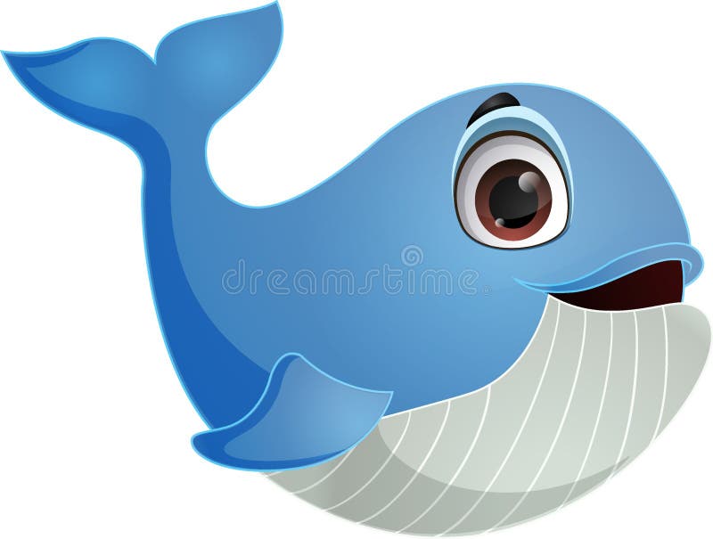 Fat Whale Cartoon Stock Illustrations – 202 Fat Whale Cartoon Stock ...