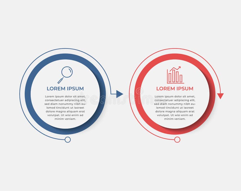 Business Presentation or Infographic with 6 Options. Vector Dynamic Infographics or Mind Map of ...