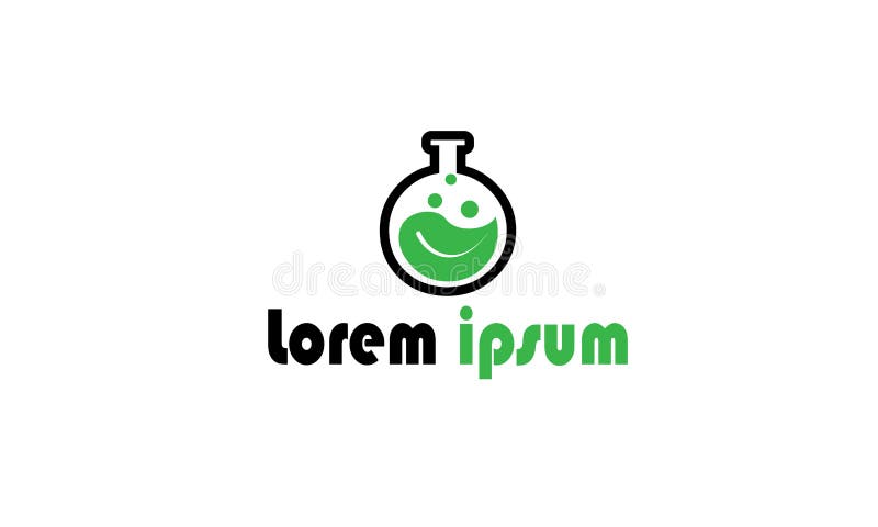 Green Lab Icon Logo Isolated. Organic Laboratory. Ecology Stock Vector - Illustration of farming ...