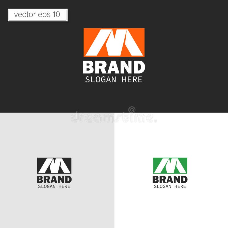 Illustration Vector Graphic of Letter M Logo Design Stock Vector ...