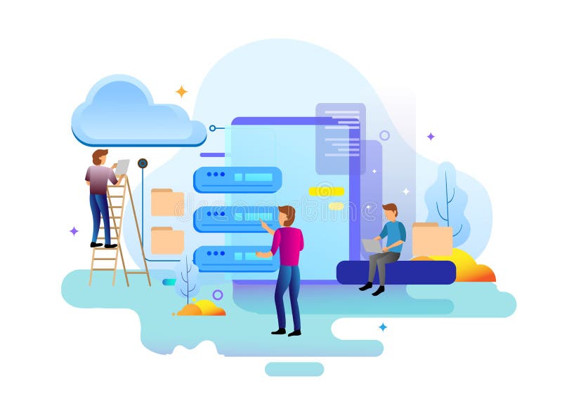 Basic RGB stock vector. Illustration of upload, access - 206149038