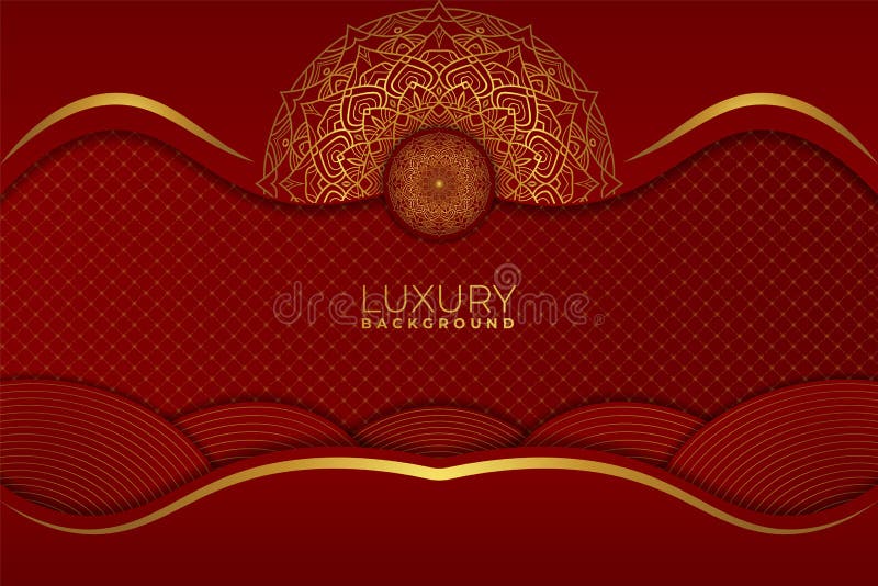 Maroon Mandala Stock Illustrations – 750 Maroon Mandala Stock ...