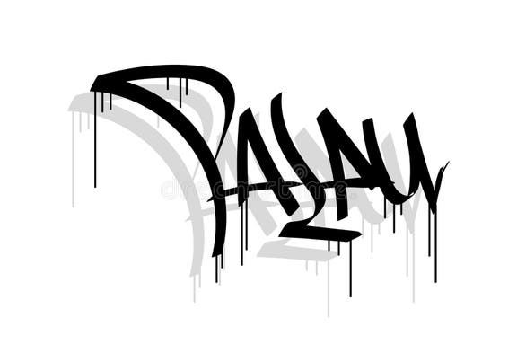 Basic RGB PALAU Country Graffiti Tag Style Stock Vector - Illustration ...