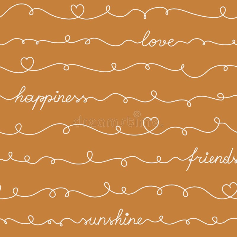 Continuous Line Words Stock Illustrations – 96 Continuous Line Words ...