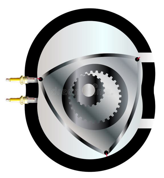 Wankel Engine Stock Illustrations – 17 Wankel Engine Stock ...