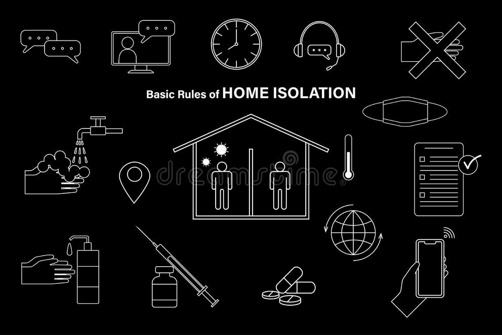 Basic Rules of Home Isolation Concept when Diagnosed As Infected with ...