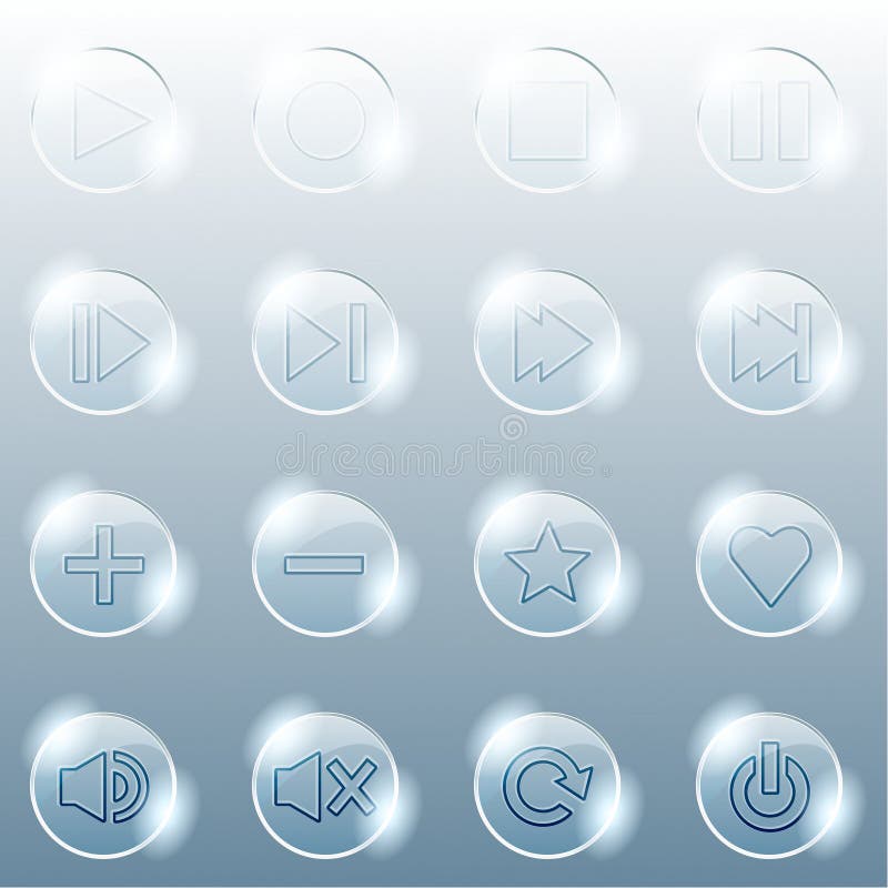 Blue Plastic Vector Navigation Buttons Stock Vector - Illustration of ... Blue Plastic Vector Navigation Buttons Stock Vector - Illustration of ...