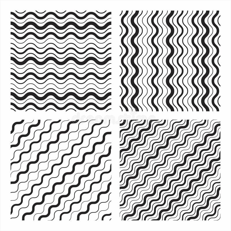 Distinct Undulating Patterns Stock Illustrations – 8 Distinct ...