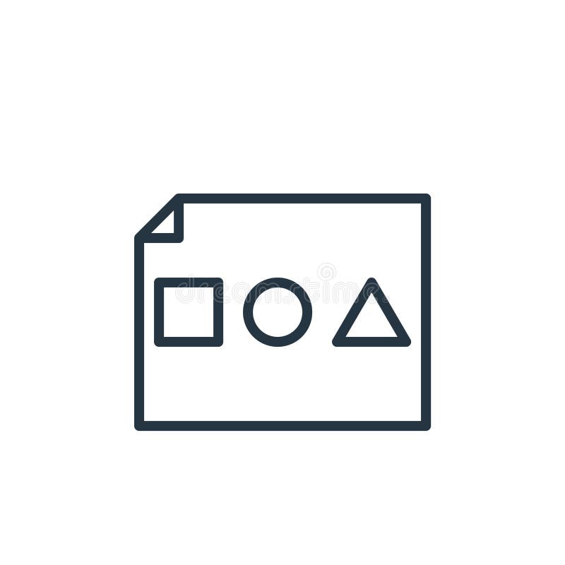 Outline 2d Shapes Stock Illustrations – 173 Outline 2d Shapes Stock ...