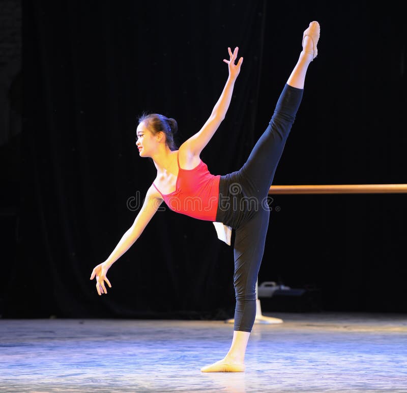 The Basic Skill of Dance Training Editorial Stock Photo - Image of ...