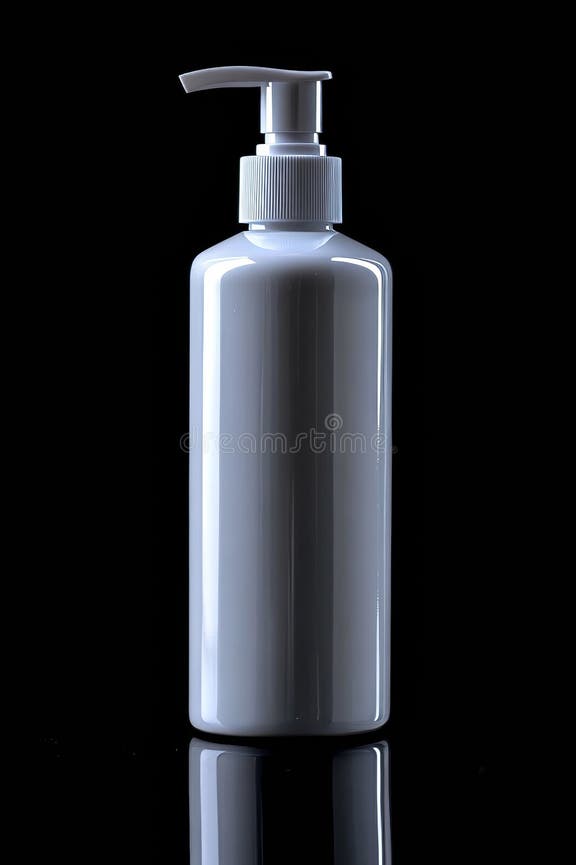 A Basic Soap Dispenser Rests on a Table, Ideal for Either Office or ...