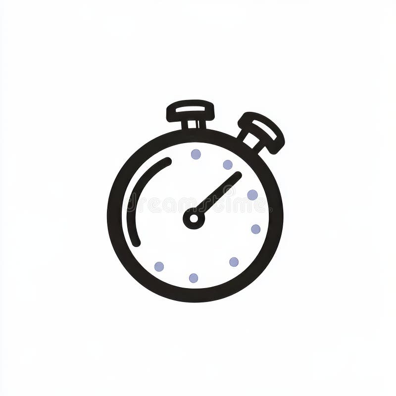 A Basic Stopwatch Icon is Visible, Counting Time As it Passes ...