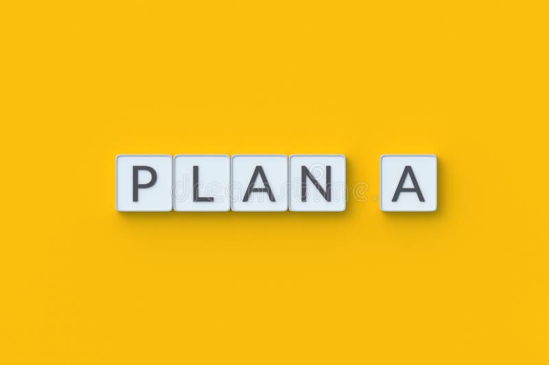 Basic Strategy. the Main Direction of Development Stock Illustration ...