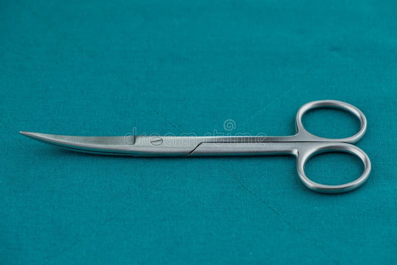 Basic Surgical Instrument Stainless Steel Straight Operation Scissors B ...