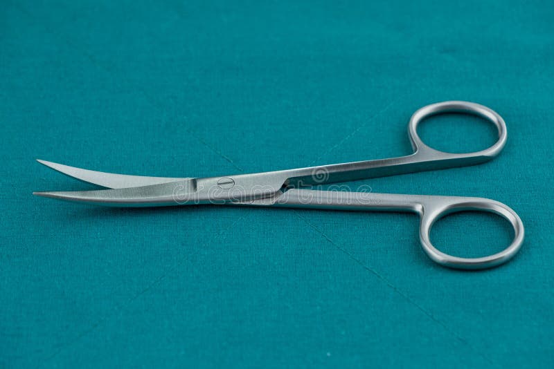 Basic Surgical Instrument Stainless Steel Curve Operation Scissors S/s ...