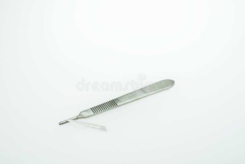 Basic Surgical Instrument Stainless Steel Smooth Forceps Isolated on ...