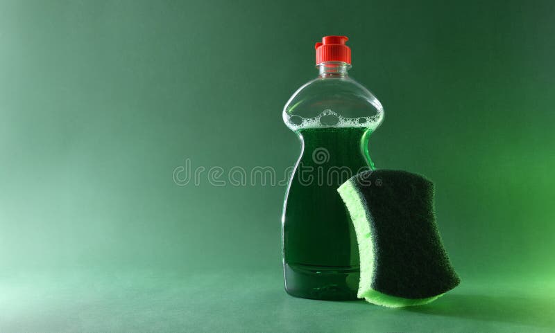 Basic Tools for Hand Scrubbing with Soap and Scourer Isolated Stock ...