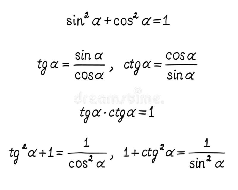 Basic Trigonometric Identities. the Formula for Tangent is Equal To Sin ...