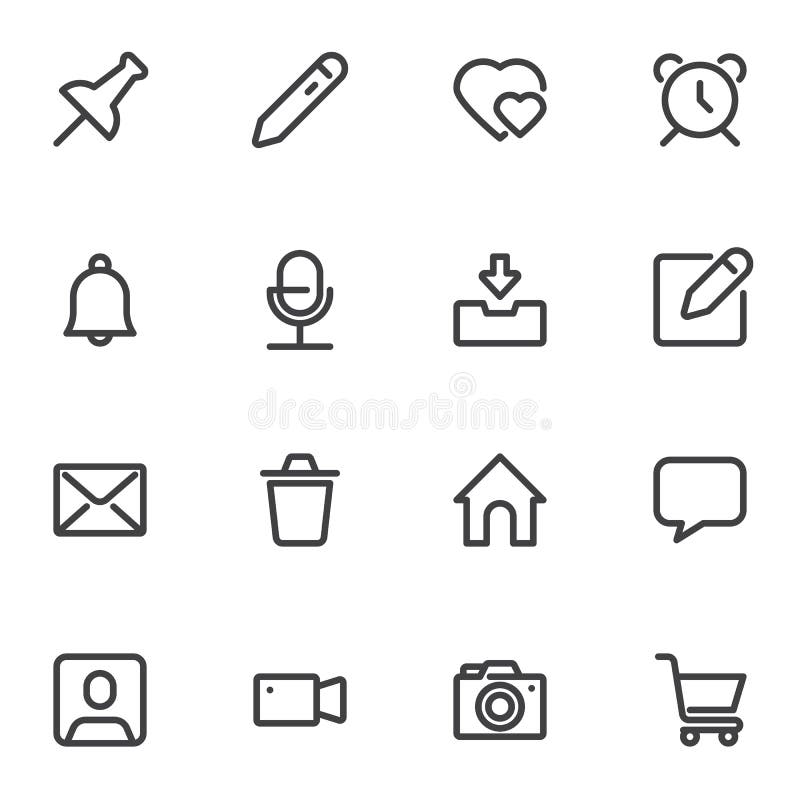 Push Alarm Button Icon Vector Stock Vector - Illustration of power ...