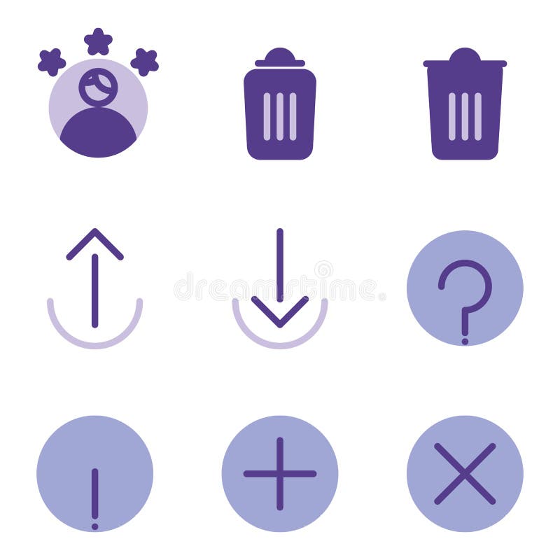 Basic app close icon stock vector. Illustration of failure - 94906110
