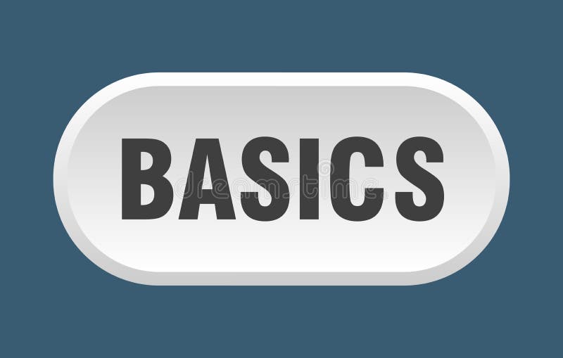 Basics Button Stock Illustrations – 609 Basics Button Stock ...