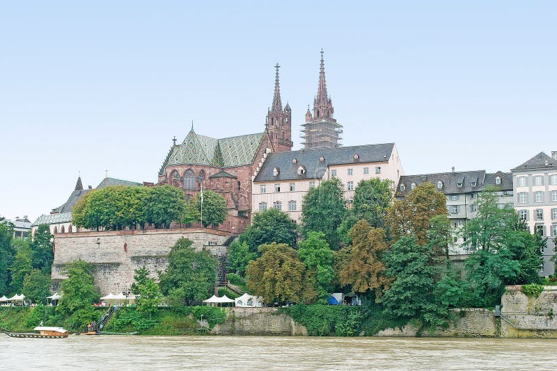 Basileia foto de stock. Imagem de cidade, céu, casa, europa - 17108288