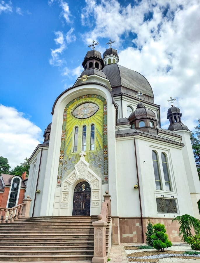 Basilian Monastery of Briukhovychi (Lviv) Stock Image - Image of ...