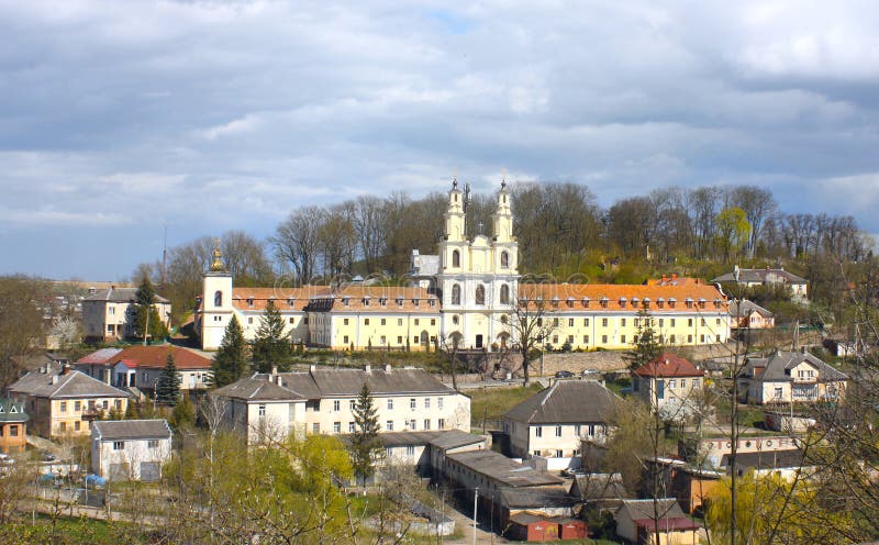 Basilian Monastery in Buchach, Ukraine Stock Photo - Image of facade ...