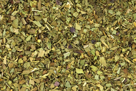 Basilic sec photo stock. Image du assaisonnements, mélange - 18768874