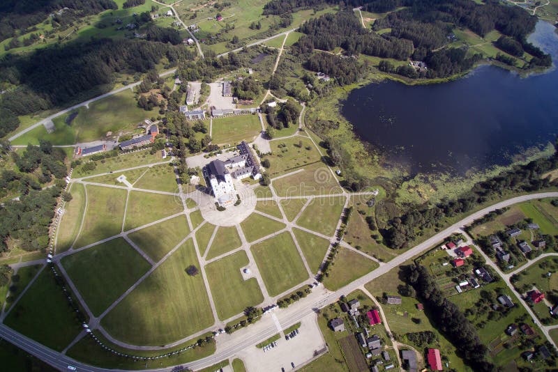 Basilica of the Assumption, Aglona, Latvia. Stock Image - Image of ...