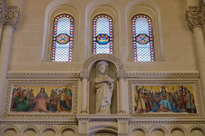 Basilica of the National Shrine - Gharb Editorial Photo - Image of ...