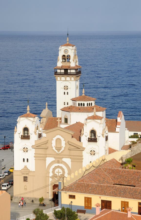 Basilica of Candelaria, Tenerife Spain Stock Image - Image of tenerife ...