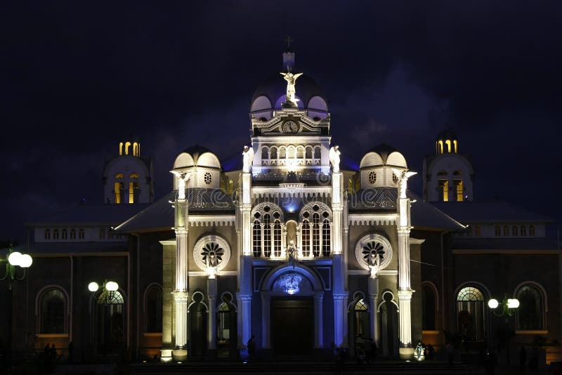 Basilica in Cartago, Costa Rica Stock Photo - Image of catholicism ...