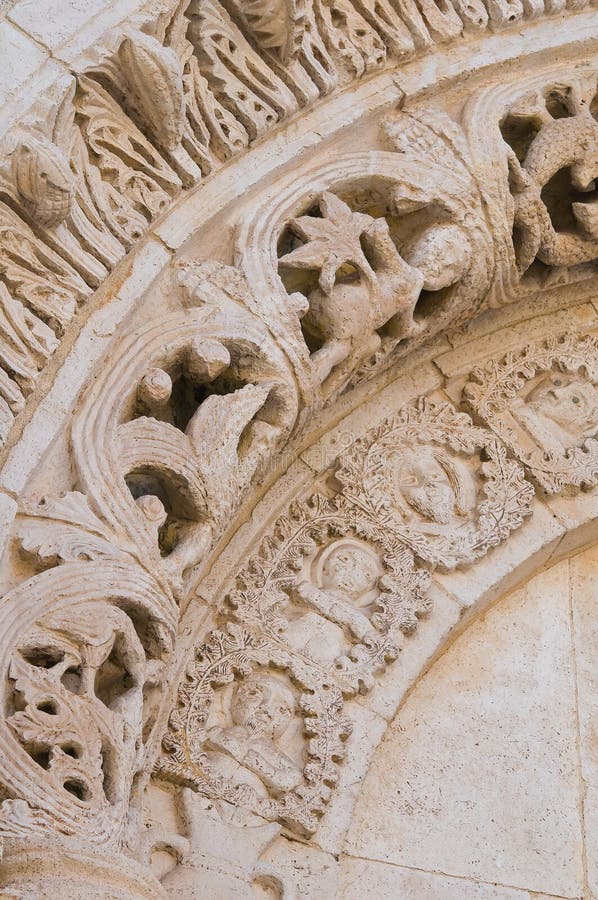 Basilica Cathedral of Conversano. Puglia. Italy Stock Image - Image of ...