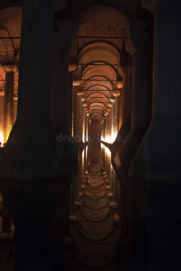Basilica Cistern In Istanbul, Turkey Picture. Image: 21319665
