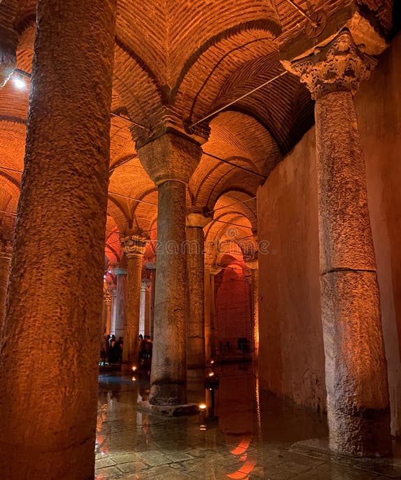 Basilica Cistern stock image. Image of chapel, screenshot - 291922965