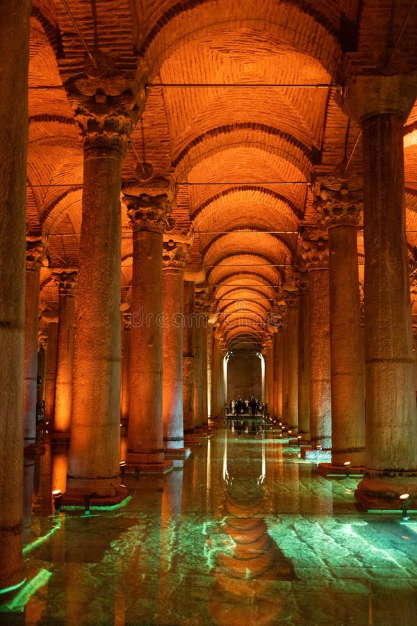 The Basilica Cistern is the Largest of Several Hundred Ancient Cisterns ...