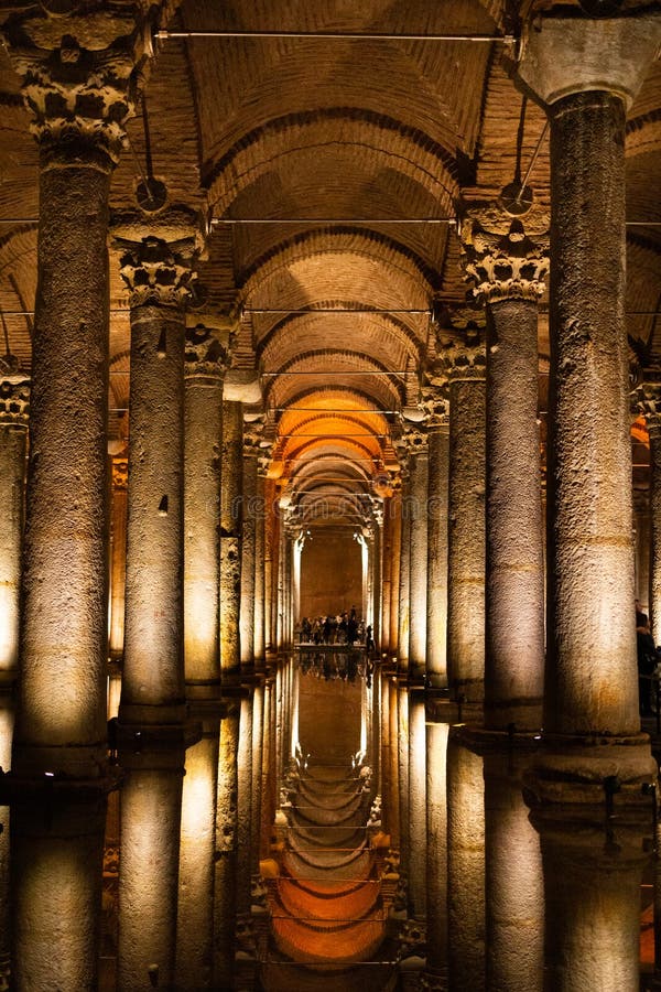 The Basilica Cistern is the Largest of Several Hundred Ancient Cisterns ...