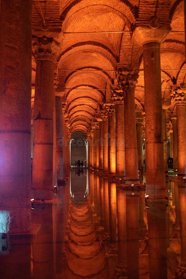 The Basilica Cistern is the Largest of Several Hundred Ancient Cisterns ...