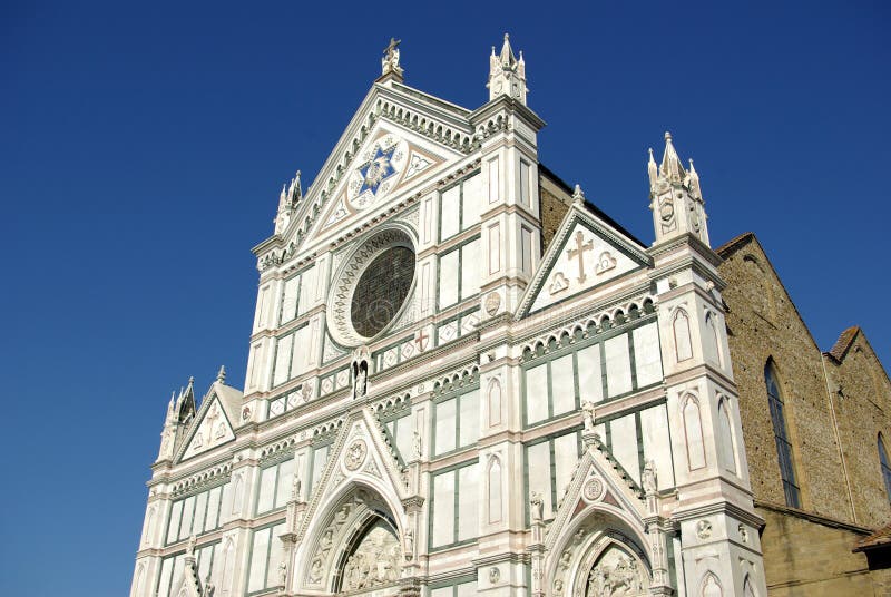Basilica Di S. Croce, Florence Stock Image - Image of croce, italian ...