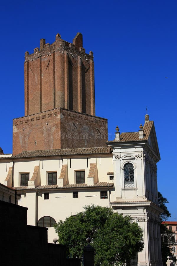 Basilica Di San Francesco in Rome, Italy Editorial Photo - Image of ...