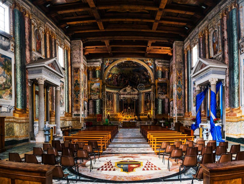 Basilica Di San Vitale a Roma, Italia Fotografia Editoriale - Immagine ...