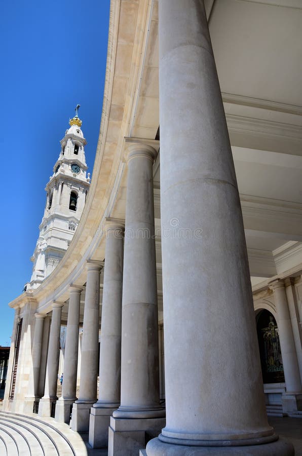 Basilica of Fatima stock photo. Image of cathedral, religion - 24533496