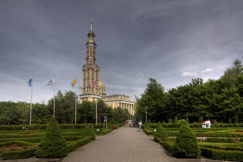 The Basilica of Our Lady of Lichen Editorial Stock Image - Image of ...