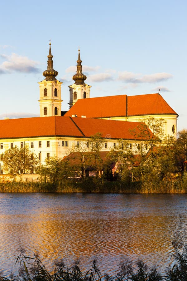 The Basilica of Our Lady and Monastery, Sastin-Straze, Slowakije Stock ...