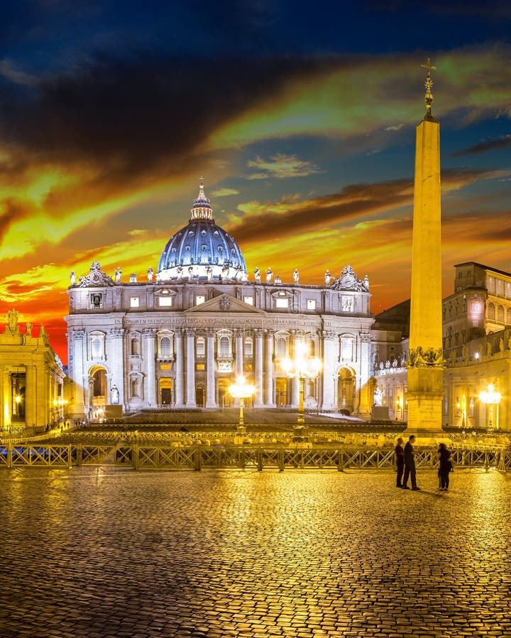 Basilica of Saint Peter in Vatican Editorial Photography - Image of ...