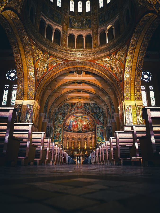 Basilica of Saint Therese of Lisieux Stock Photo - Image of therese, pray: 393571310