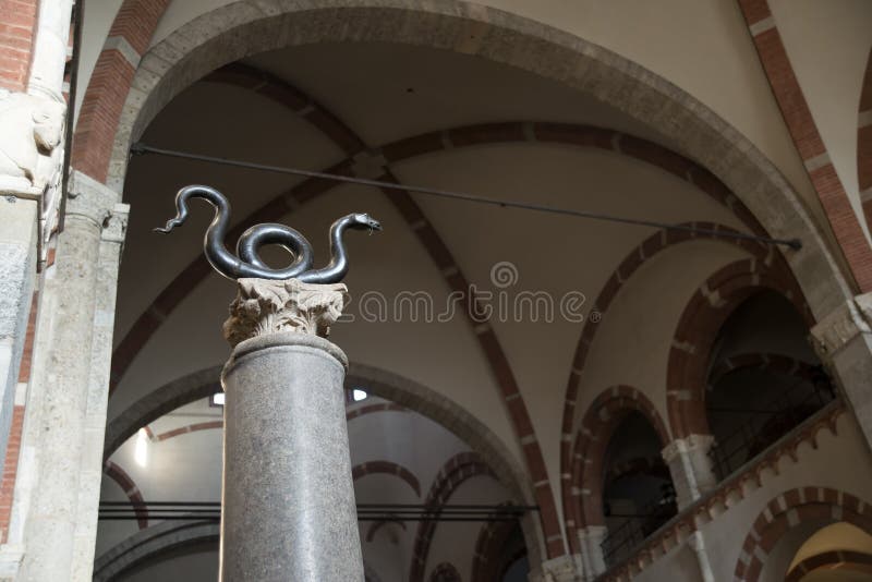 Snake Column on Sultanahmet Square. it Was Captured in the War of the ...