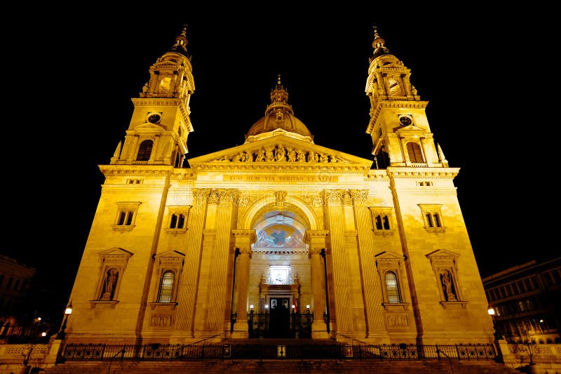 Basilica of St. Istvan in Budapest, Hungary Editorial Stock Photo ...